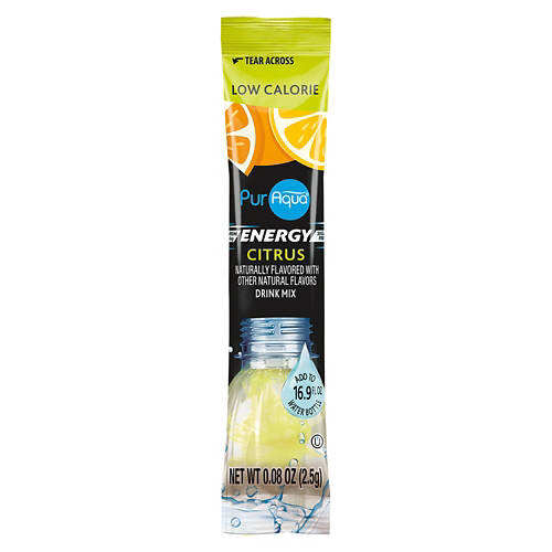 PurAqua Citrus Energy Stick, 10 count
